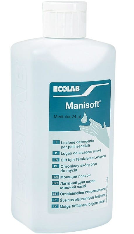 Manisoft 500ml płyn do higienicznego mycia rąk i ciała MEDIPLUS sklep ...